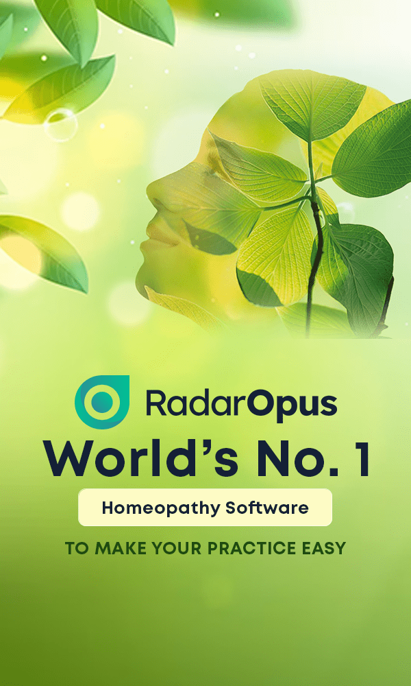 RadarOpus Homeopathy Software | Best Homeopathy Software