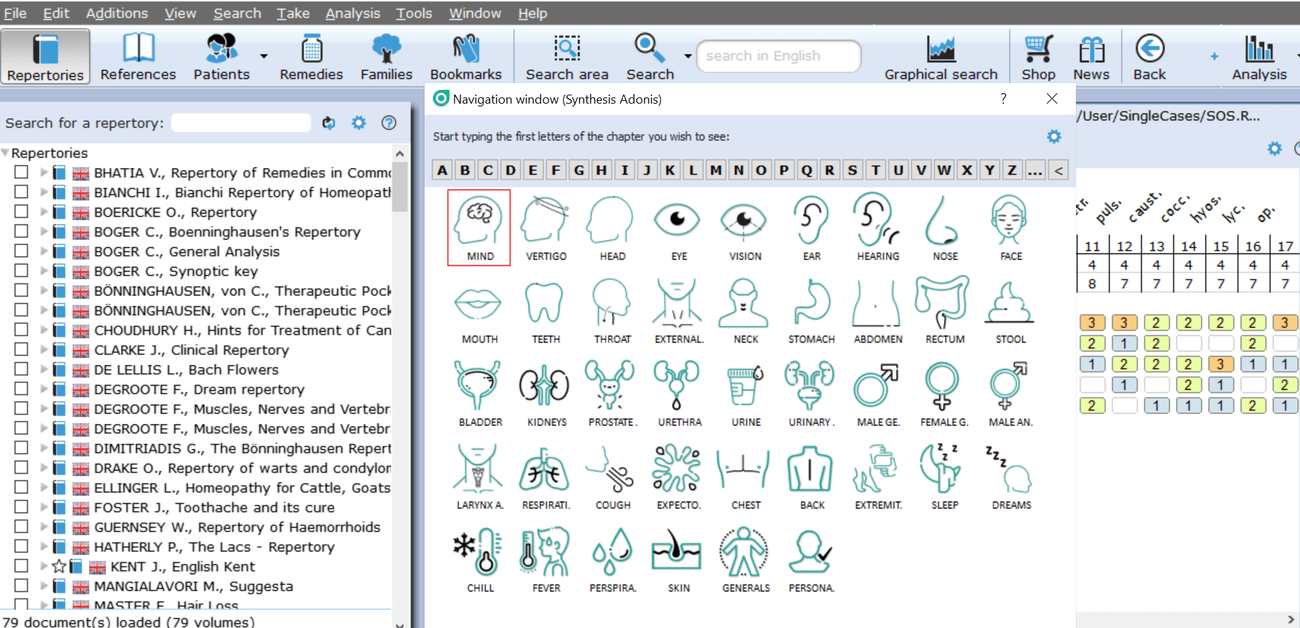 Synthesis Adonis Repertory- BjainRx