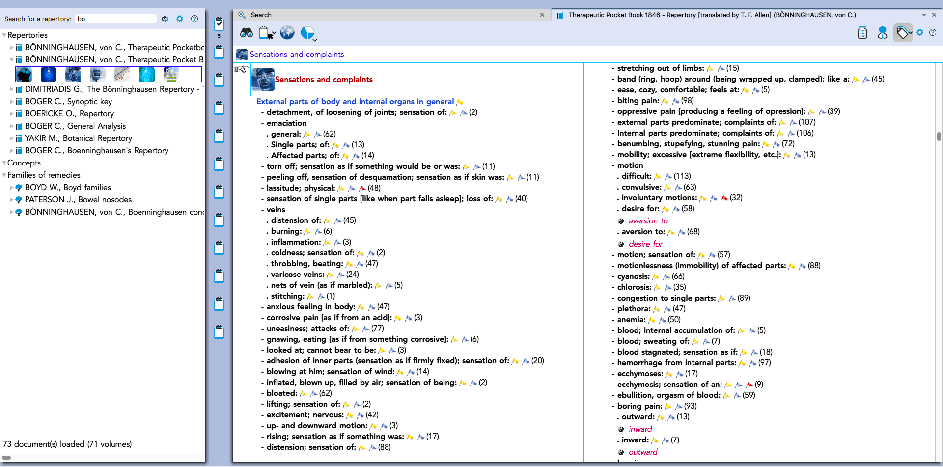 Boenninghausen Pocket Therapeutic Book (BTPB)